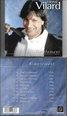 CD 10 TITRES HERVE VILARD SIMPLEMENT DE 1997 Trema Music – 710736 | eBay