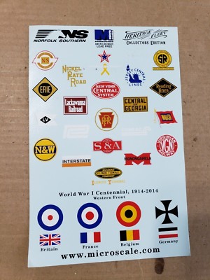 Microscale Decals Heritage Fleet Collectors Edition | eBay