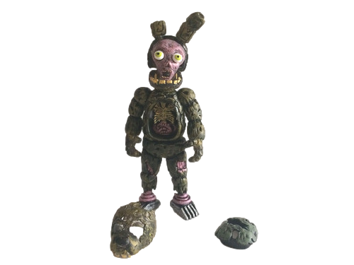 mexican ANIMATRONIC DARK SPRINGTRAP action figure 8" FNAF five nights ...