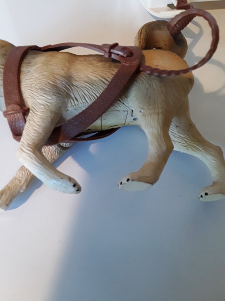 Action Man Artic Explorer Vintage Husky Sledge (arm rails broken) With ...