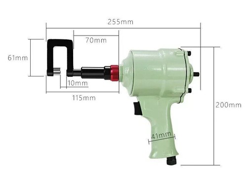 Pneumatic Air Crimper Puncher Air Punching Plasterboard Drywall Tool | eBay