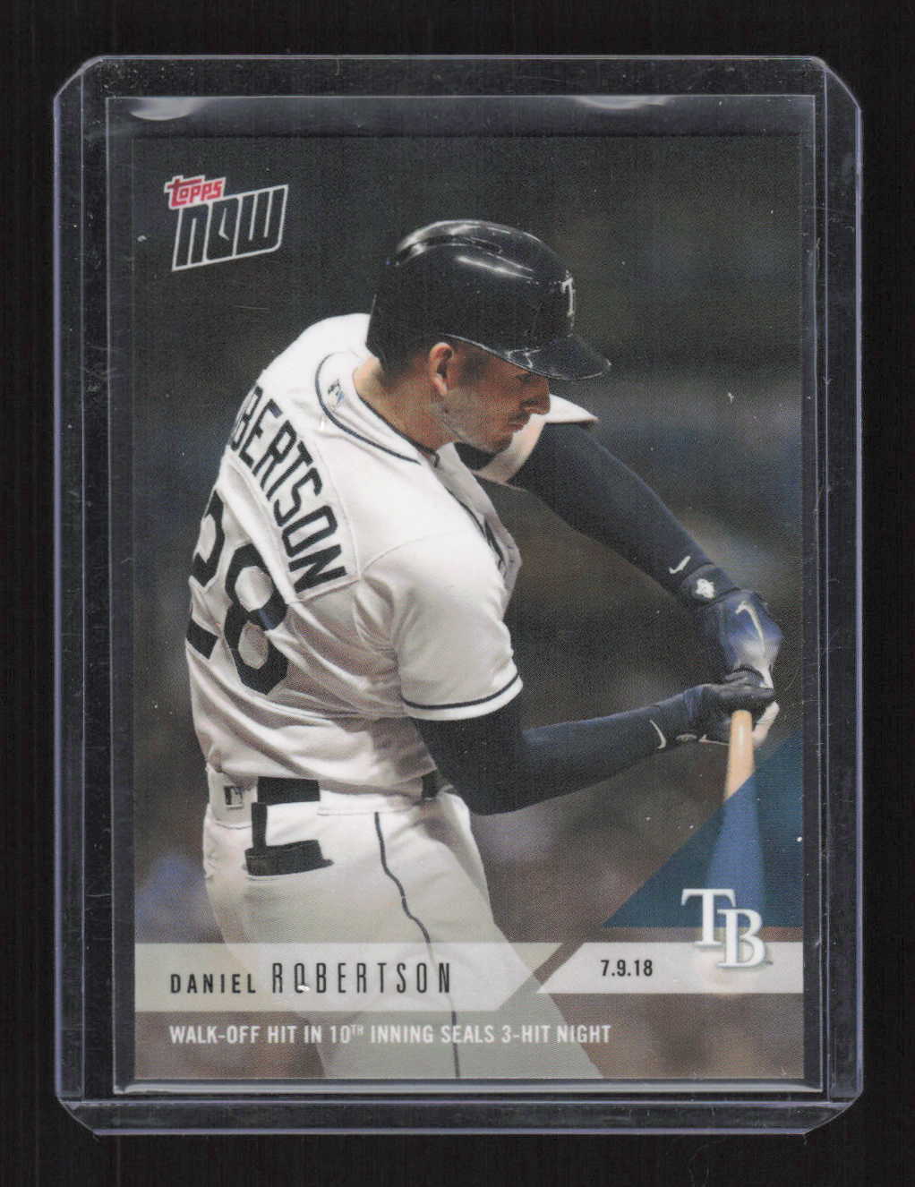 Daniel Robertson PR143 2018 Topps Now Tampa Bay Rays #435 | eBay