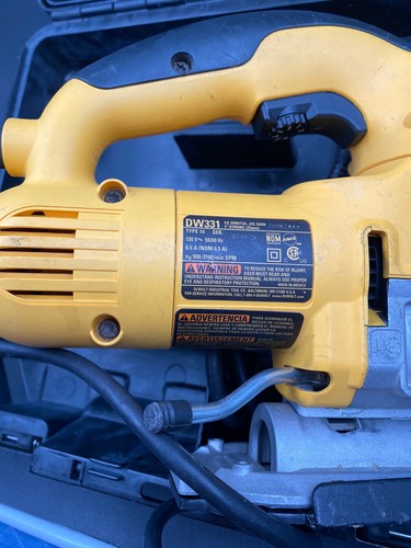 DeWalt DW331 Variable Speed Orbital Jig Saw 1" Corded Electric 6.5A | eBay