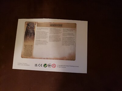 Warhammer Age Of Sigmar Herdstone Warscroll White Dwarf | eBay