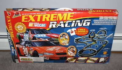 Life Like Slot Car Track Set Complete NASCAR Extreme Racing Tony ...