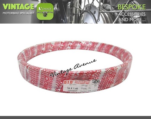 GENUINE ORIGINAL CHROME STEEL FRONT D.I.D. DID WHEEL RIM 16 X 1.40 ...