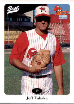 1996 Tucson Toros Best #23 Jeff Tabaka Barberton Ohio OH Baseball Card ...