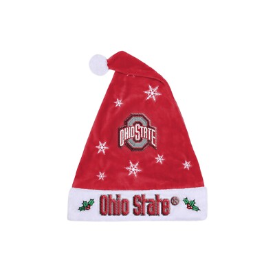 Ohio State Buckeyes NCAA Holiday Santa Hat | eBay