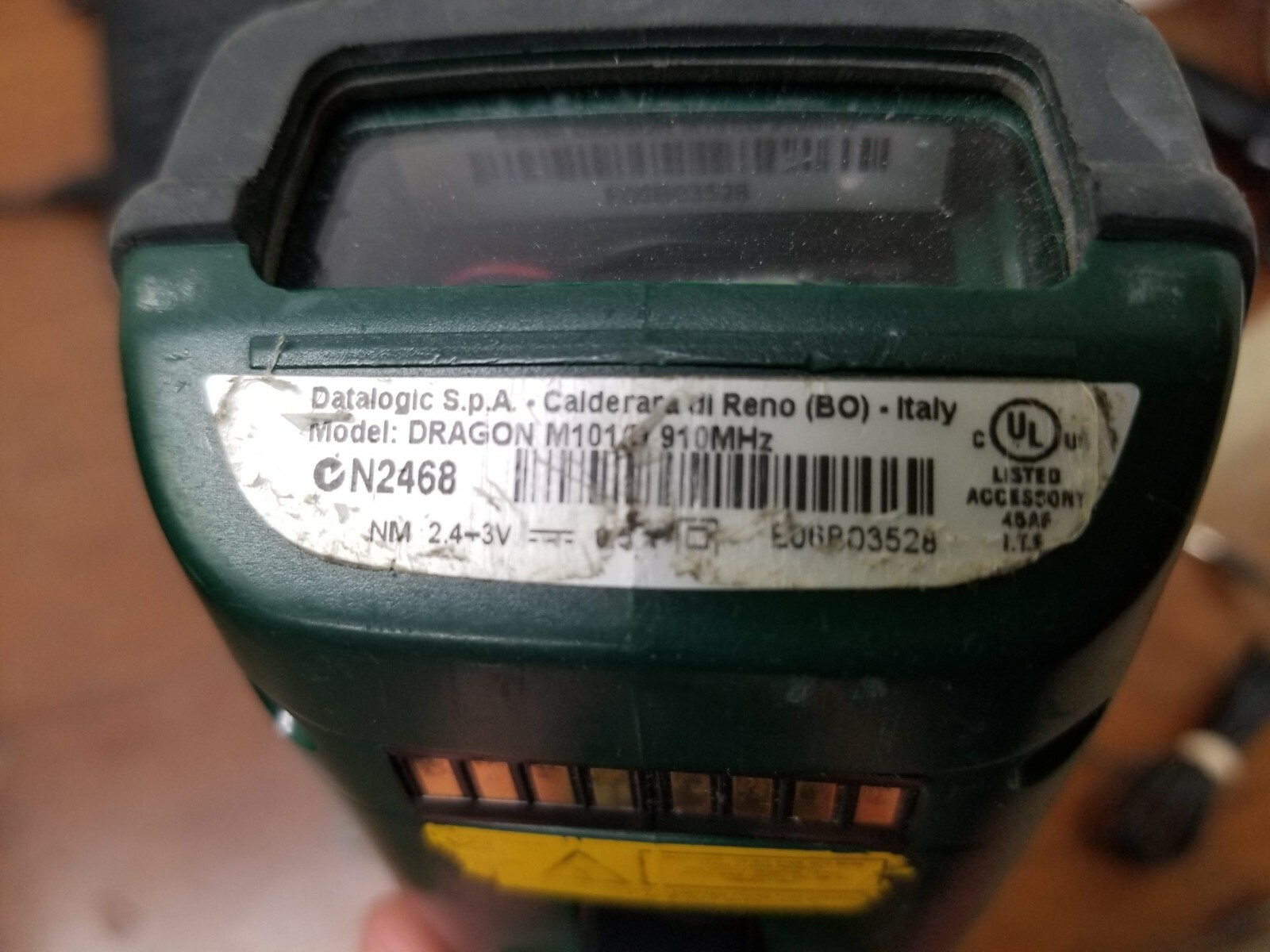 DATALOGIC DRAGON CORDLESS BARCODE SCANNER M101D | eBay