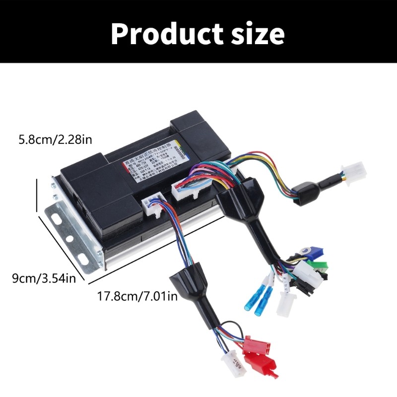 48-72V BLDC Brushless Motor Controller Sine Waves Motor Speed ...
