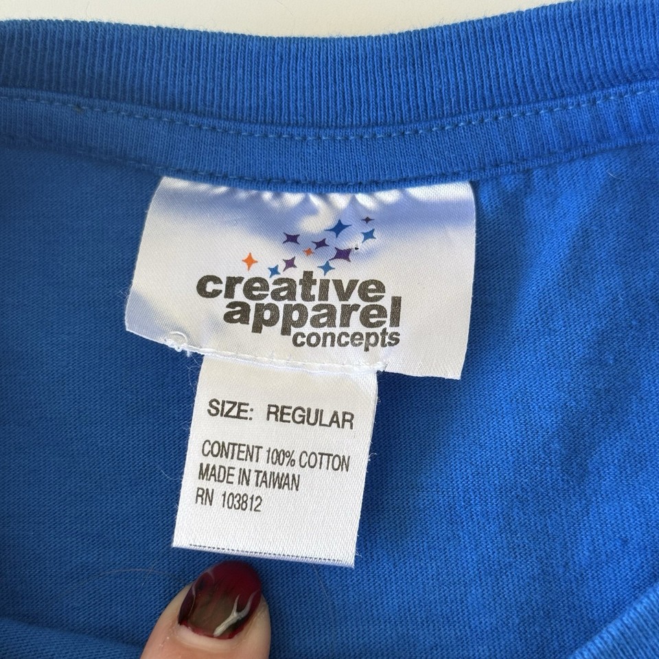 Kodiak Alaska Husky Sled Dog Blue Graphic T Shirt See Measurements For ...