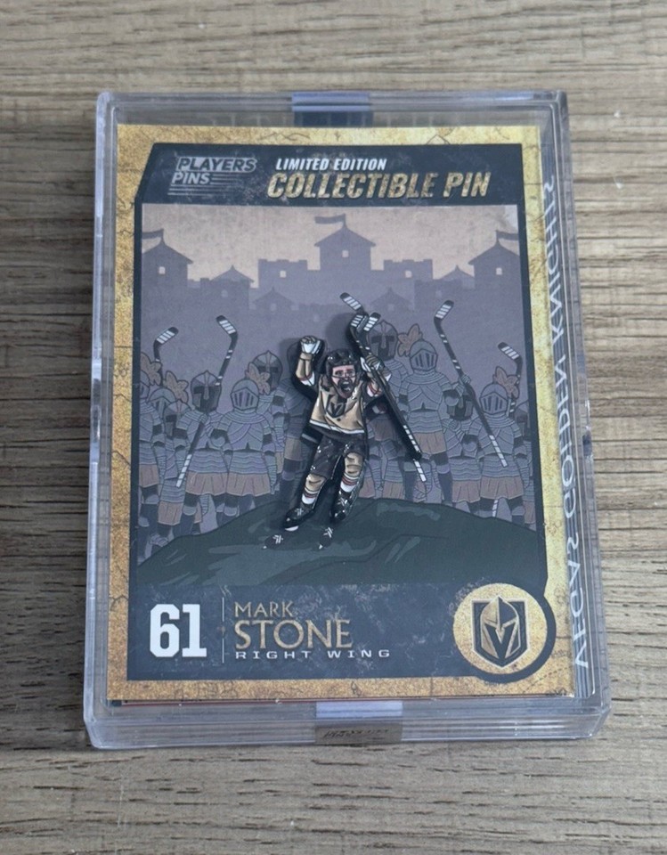 Vegas Golden Knights Mark Stone Limited Edition Collectible Pin ...