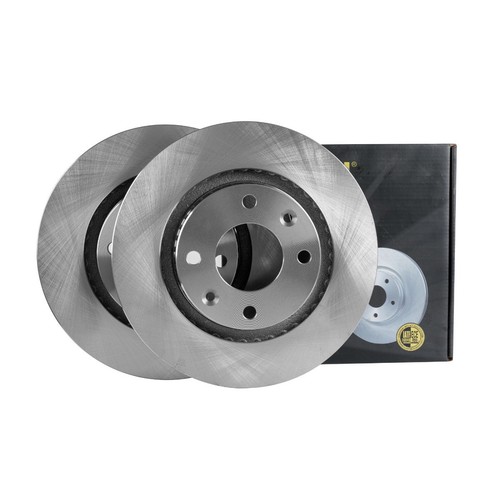 2x Friction One Brake Disc Front Vented Fits Citroën C2 DS Opel Peugeot ...
