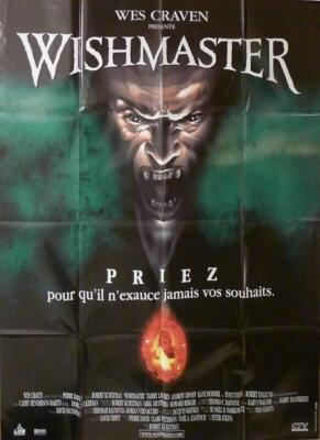 WISHMASTER - HORROR / DEMON - ORIGINAL LARGE MOVIE POSTER | eBay