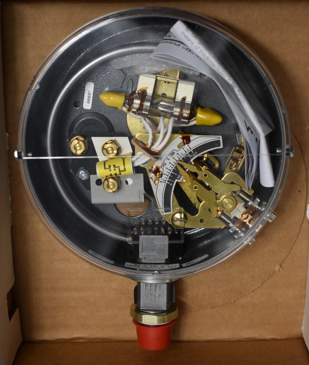Dwyer Mercoid DA-21-153-16S Bourdon Tube Pressure Switch (800-8000 psig ...