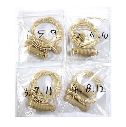 12 SILK STRINGS FOR GAYAGEUM "KAYAGEUM" KOREAN TRADITIONAL MUSICAL ...