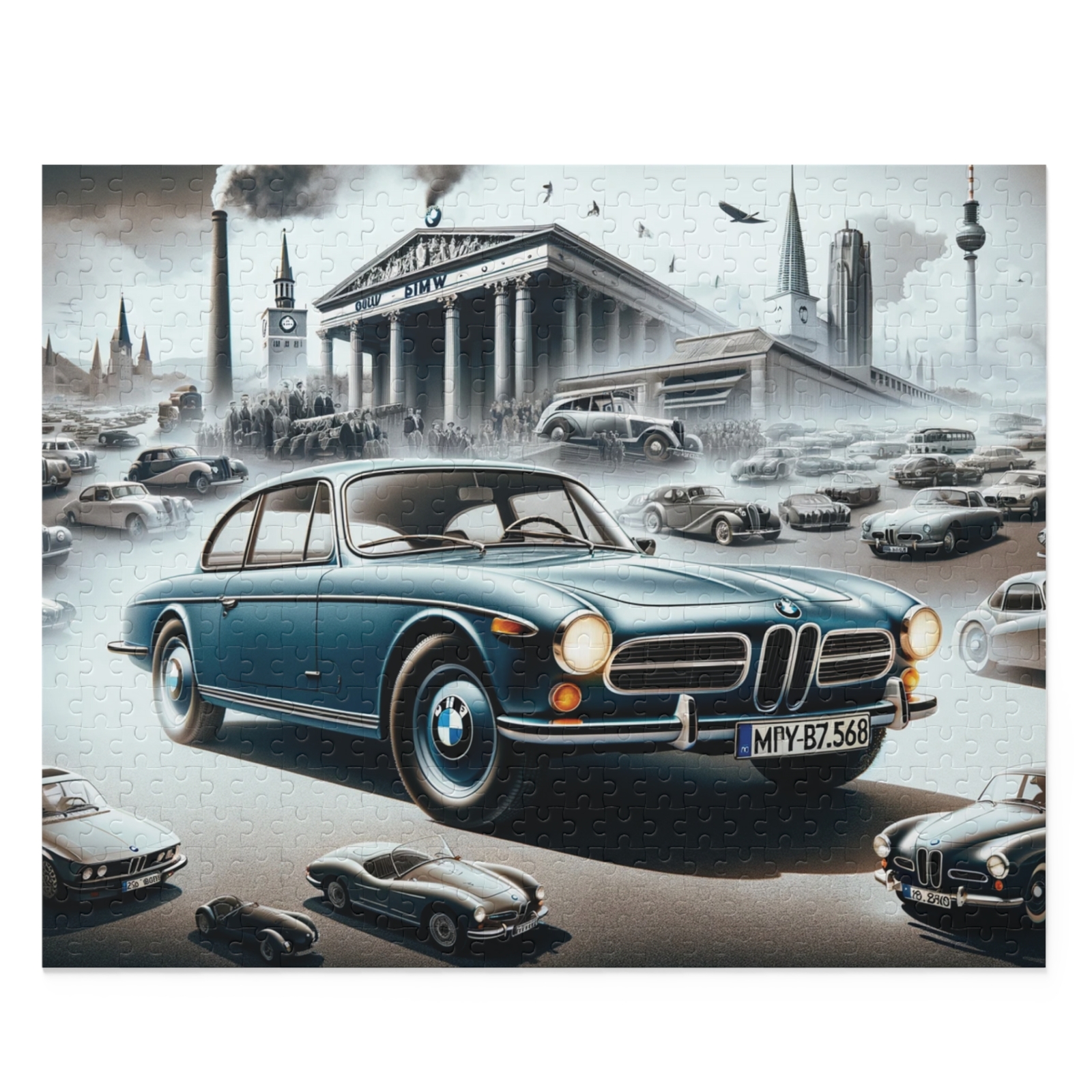 Puzzle For the True BMW Fans, collection "A Tribute to the BMW Epochs ...