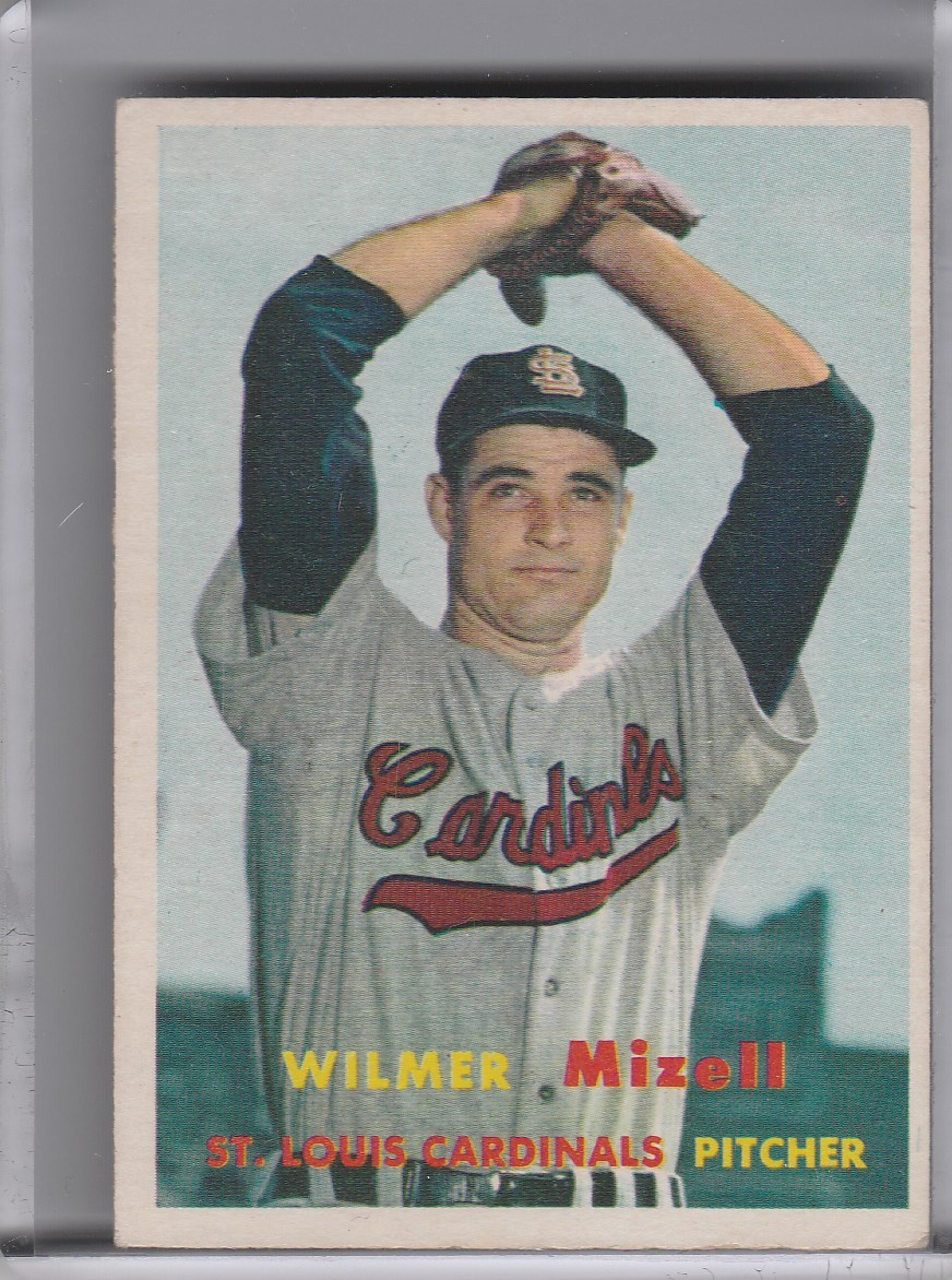 1957 TOPPS #113 WILMER MIZELL ST. LOUIS CARDINALS 6016 | eBay