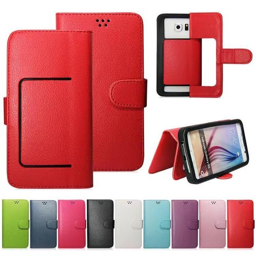 OPPO A60/5G Quality Universal Leather Wallet Case | eBay Australia