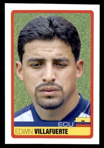 Panini Copa America Venezuela 2007 - Edwin Villafuerte Ecuador No. 163 ...