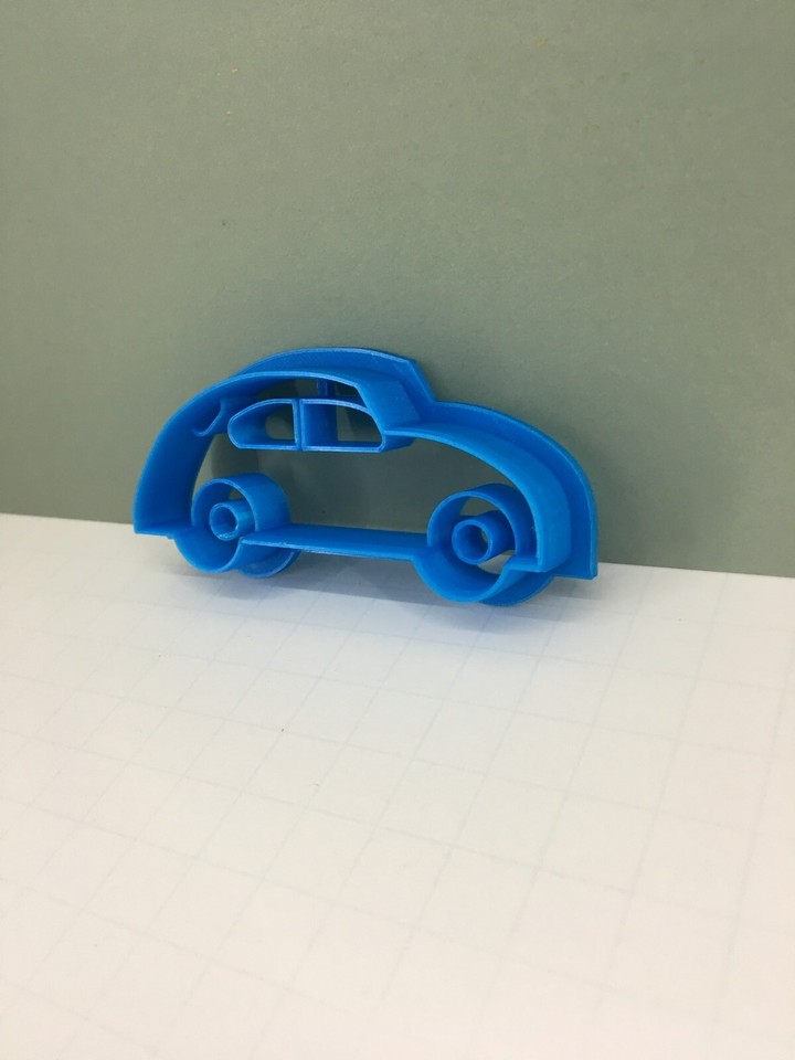 VW Beetle Side View vehicle cookie cutter 3D printed | eBay