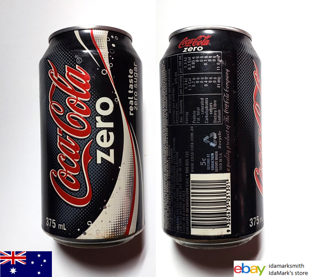 Lattina Di Coca Cola Zero Png