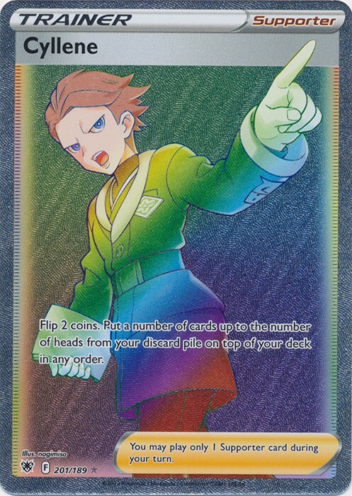 Cyllene 201/189 Secret Rare Astral Radiance Pokemon TCG | eBay