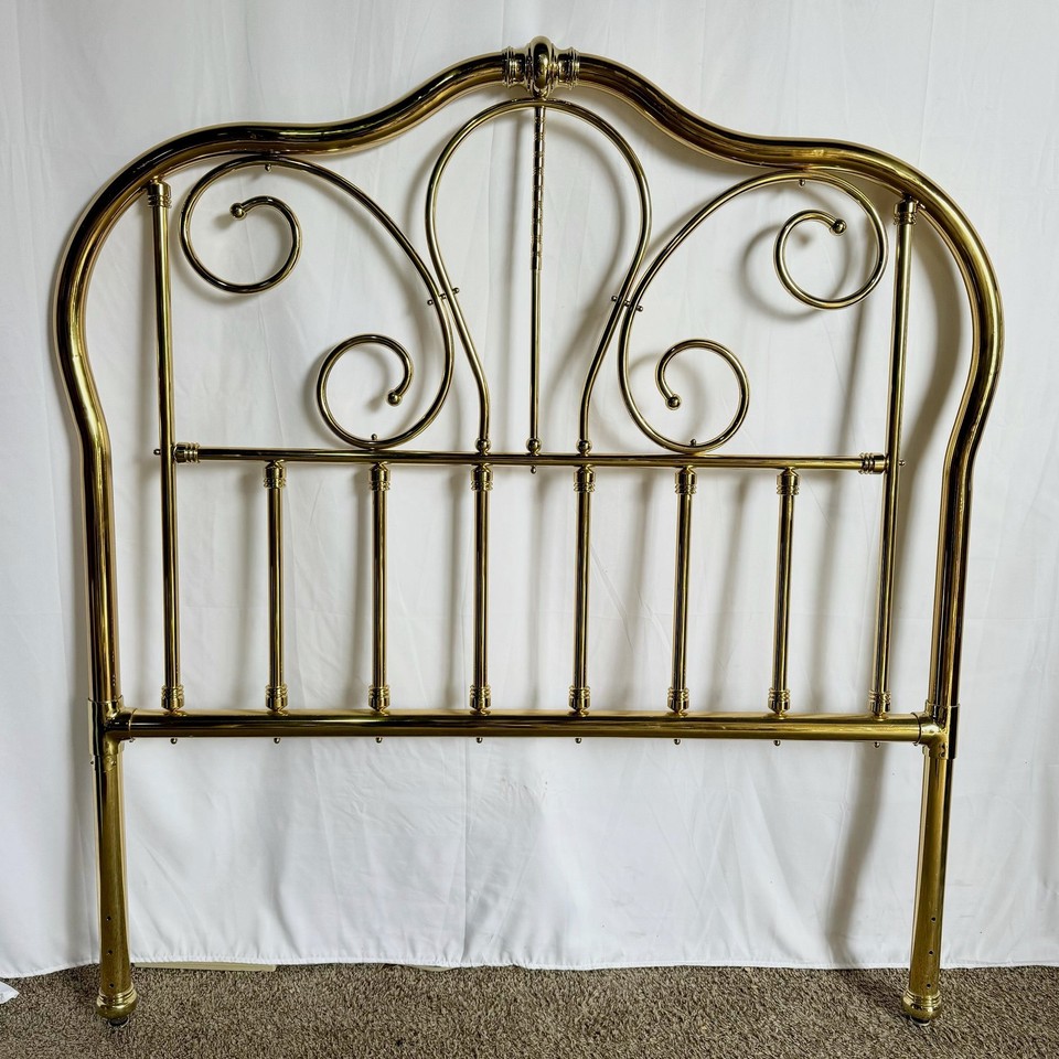 Hand Made Brass Queen Headboard and Footboard by Joao Isabel | eBay