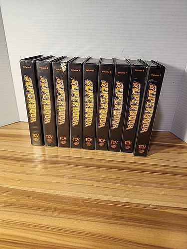 Superbook RARE VHS All 9 Volumes Clamshell Animated Bible Stories ...
