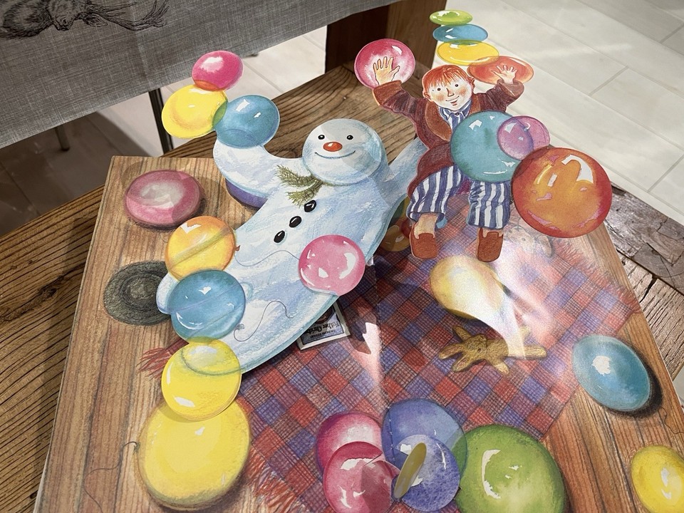 The Snowman Hardback Pop-Up Book by Raymond Briggs 1986 Edition (no ...
