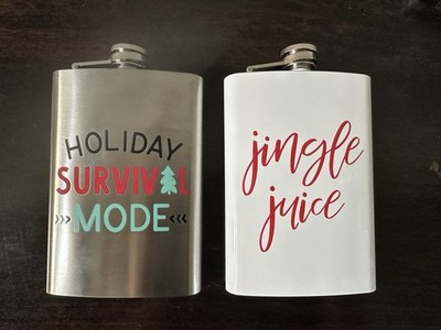 Holiday Drinking Flasks 8oz | eBay