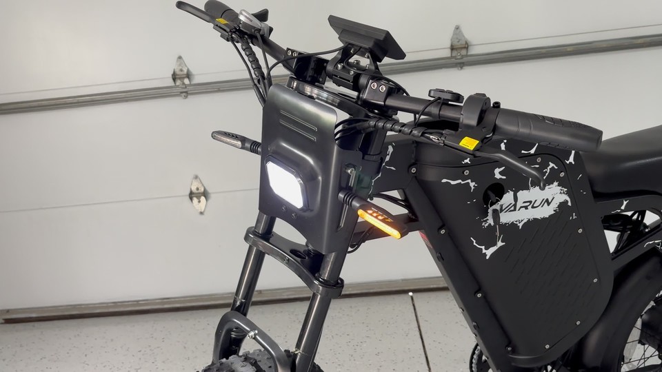 VARUN 20" Fat Tire Electric Bike 750W 48V 20.8Ah LCD Long-range ...