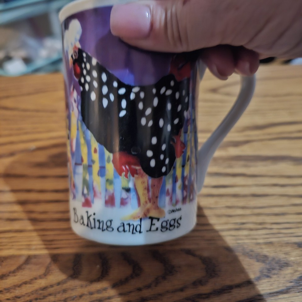 Poultry In Motion FRENCH HEN Coffee Cup By Sharon Weuhaus 12 oz ...