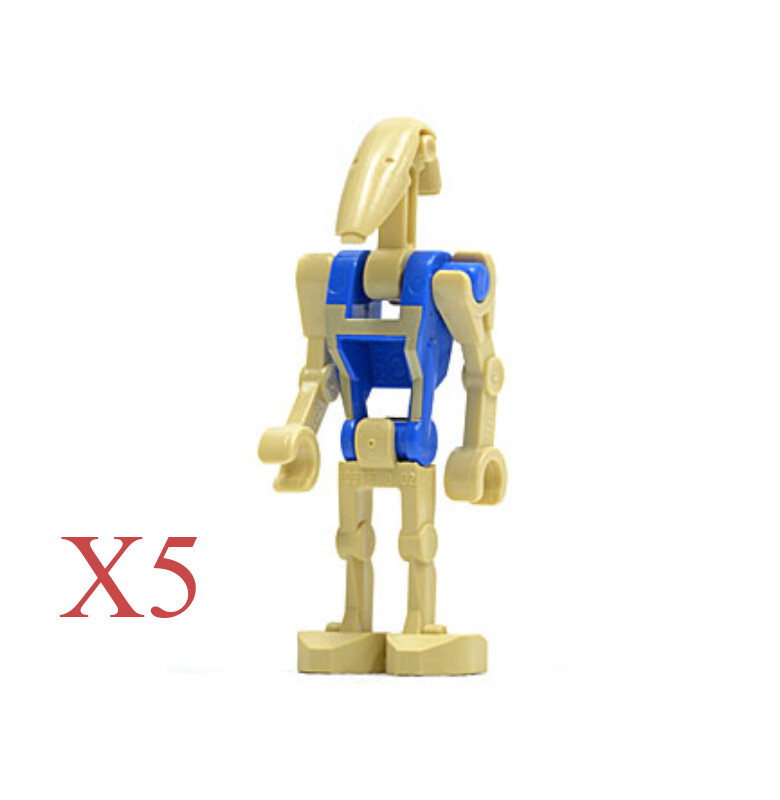 Lego Battle Droid Super Commando Pilot Security Droid Star Wars ...