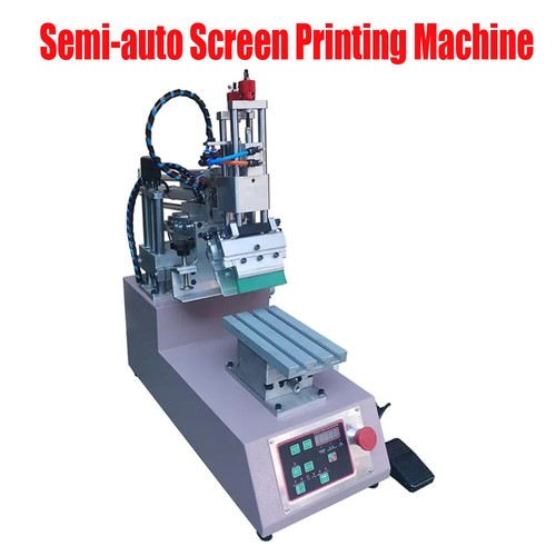 High precision screen printing machine semi-automatic mini desktop ...