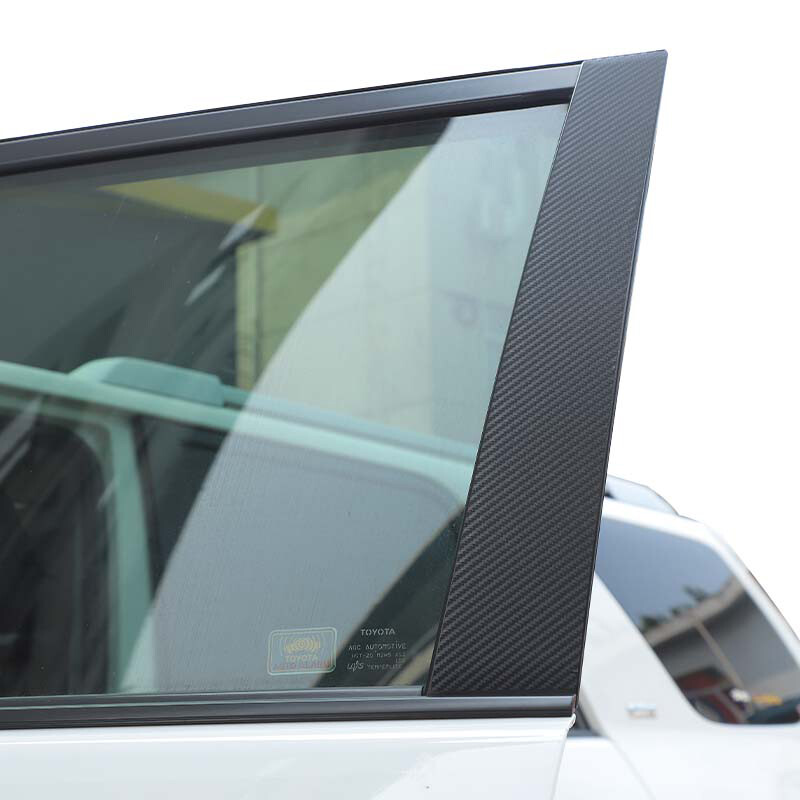 Door Window Pillar Post Trim Cover For 4Runner 2010+ Accessories Carbon ...