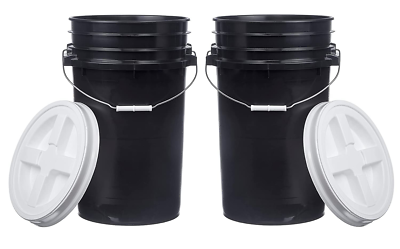 7 Gallon Food Grade Containers 4 Gal.Square Ez Stor® Bucket Pail And