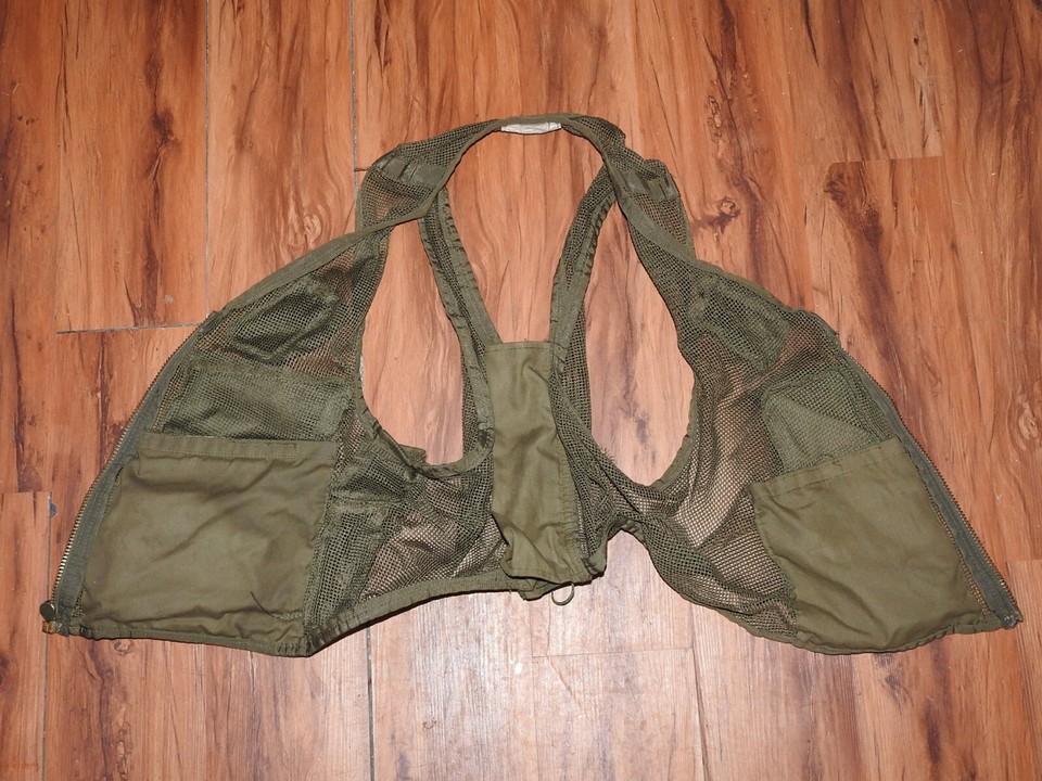 USAF US Air Force Pilot Survival Vest Od Green 100% Armid Fiber FR | eBay