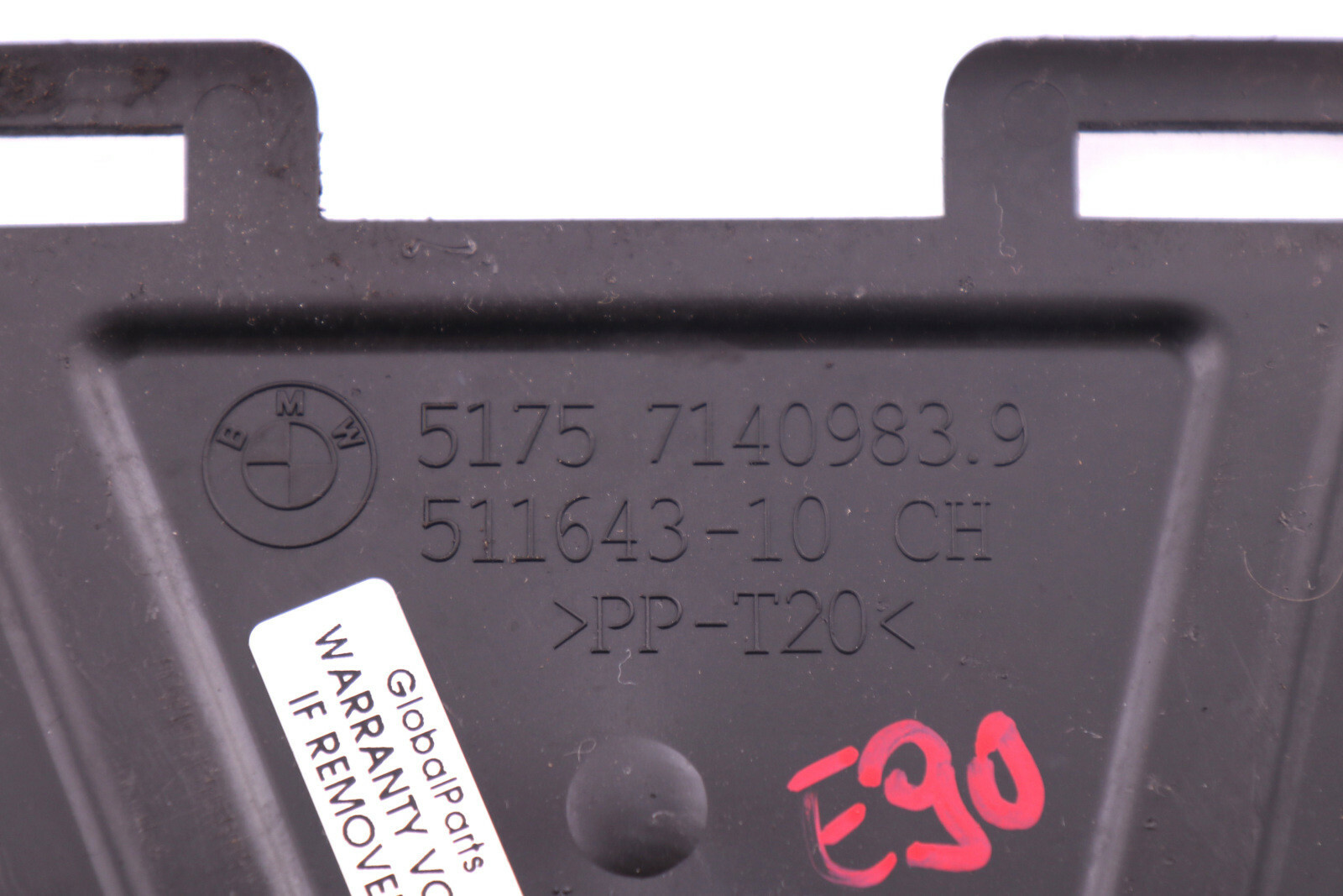 BMW E81 E90 E91 E92 E93 Cover Engine Compartment Screening 7140983 ...