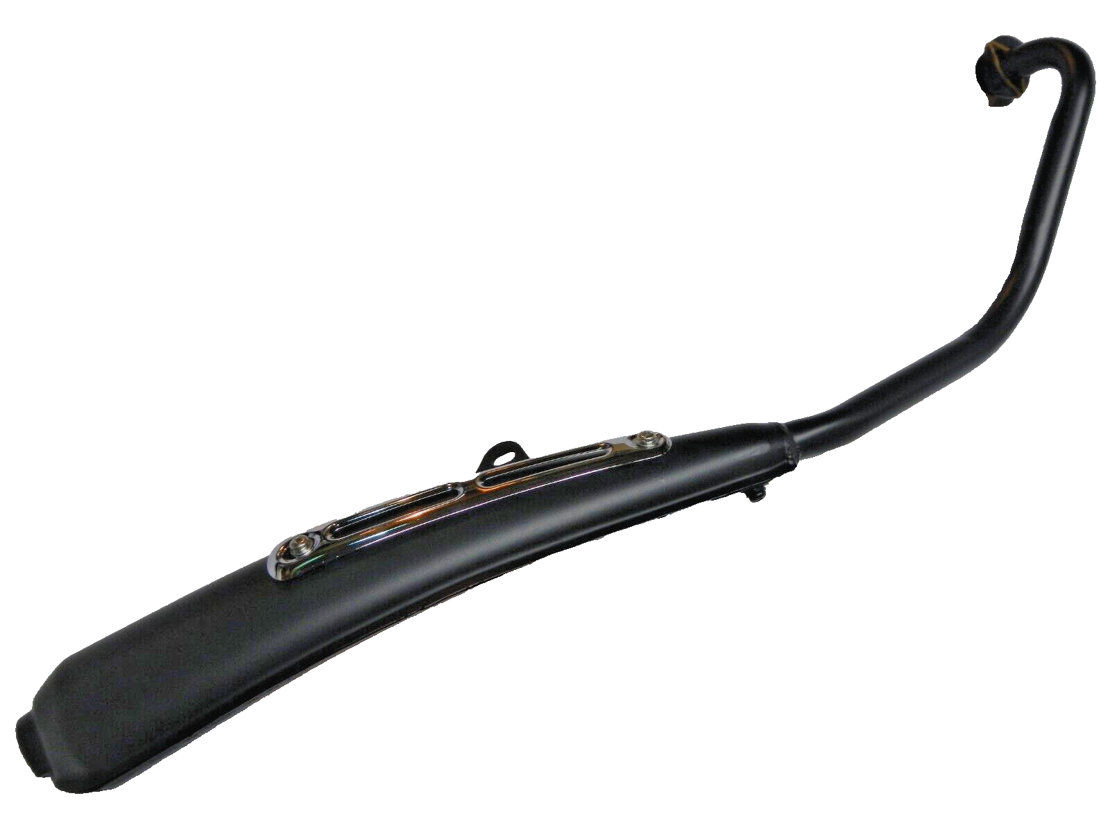 New Black HPR SL70 Exhaust Muffler Pipe XL70 1971-1973 SL 70 1974-1976 ...