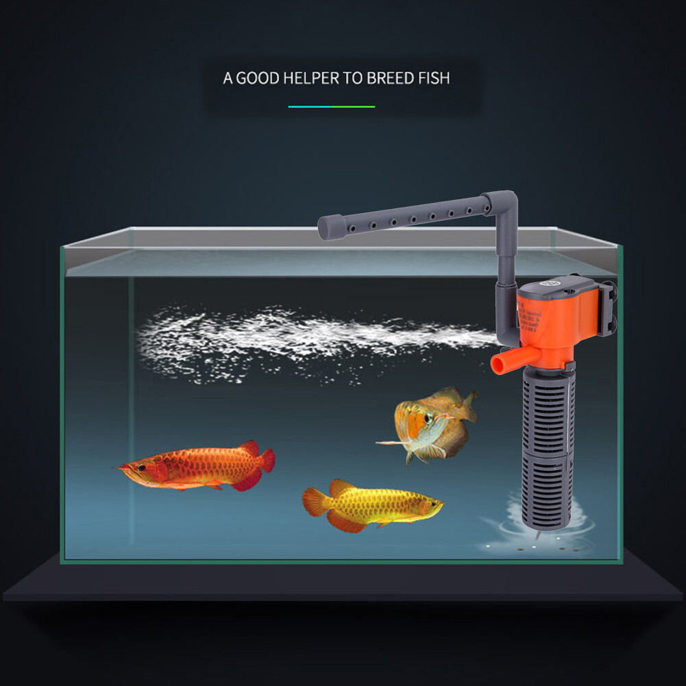 3W 5W Fish Tank Filter 3 in 1 Submersible Mini Aquarium Air Pump (HX777 ...