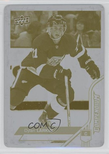 2016-17 Upper Deck Compendium Printing Plate Yellow 1/1 Dylan Larkin ...