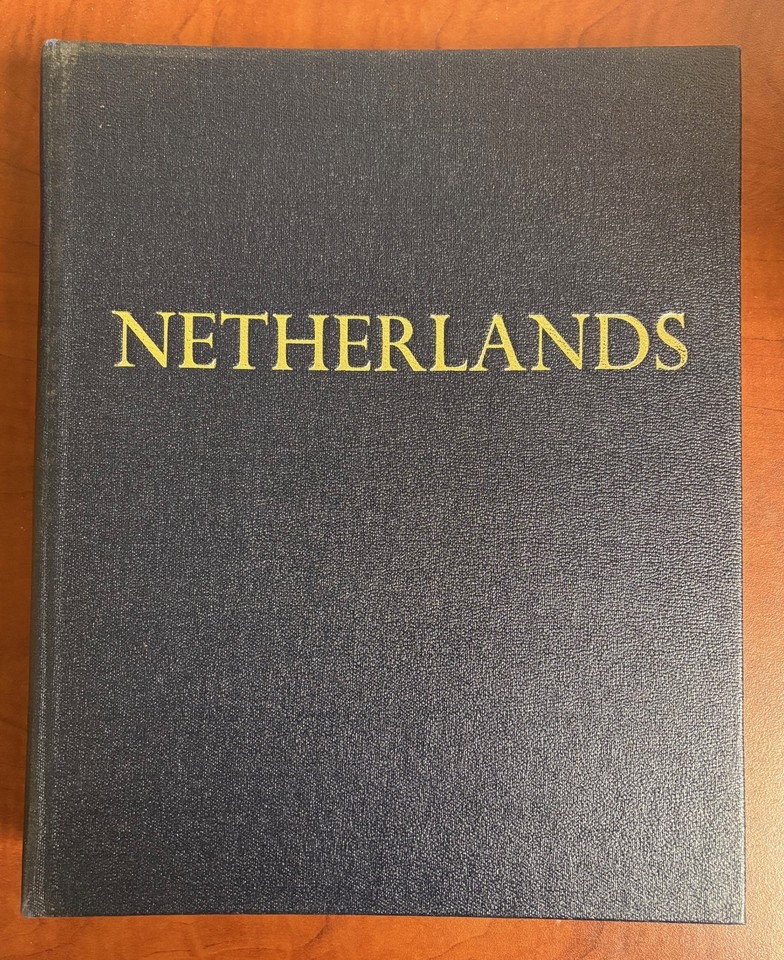 Vintage, Minkus, Netherlands & Colonies Stamp Album, Slip Case, pages ...