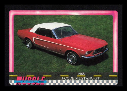 1991 Muscle Cards #42 1968 Ford Mustang GT | eBay