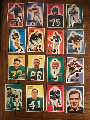 John Sandusky 1955 Bowman Football Card (Sale Is For Card In Title ...