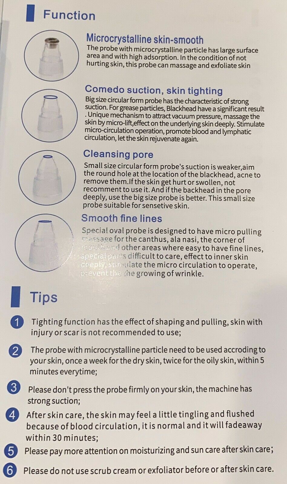 Pimple Suction blackhead suction Beauty Device Blackhead Acne Oil ...