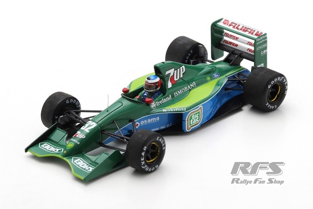 F1 JORDAN Ford 191 Belgien GP 1991 #32 Schumacher 7up tic tac Irelan ...
