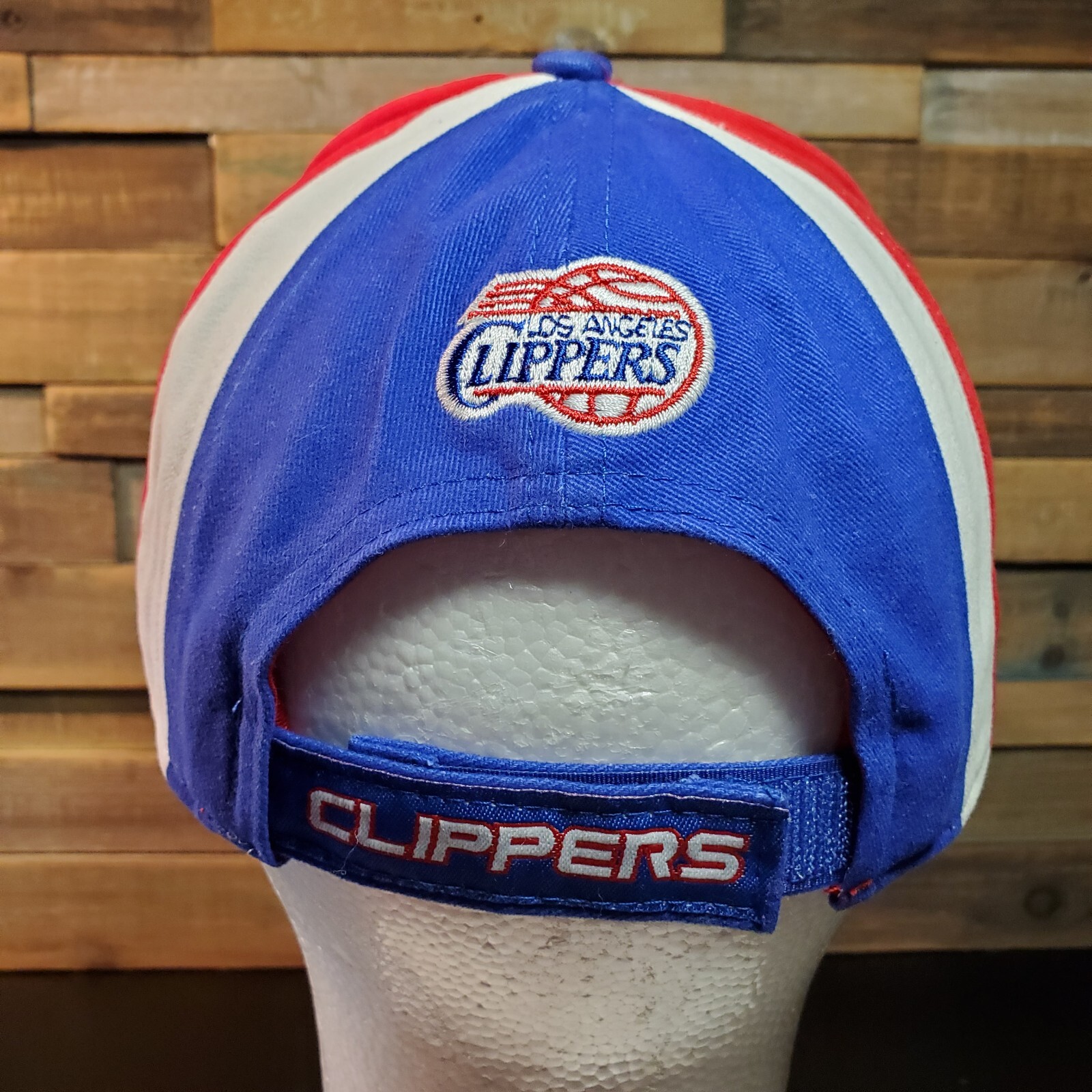Clippers Hat Mens Red White Blue StrapBack Staples Ce… - Gem