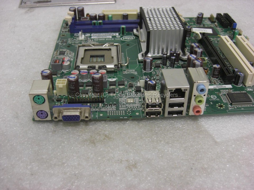 Intel DG41RQ e 54511-205 motherboard with I/O panel | eBay