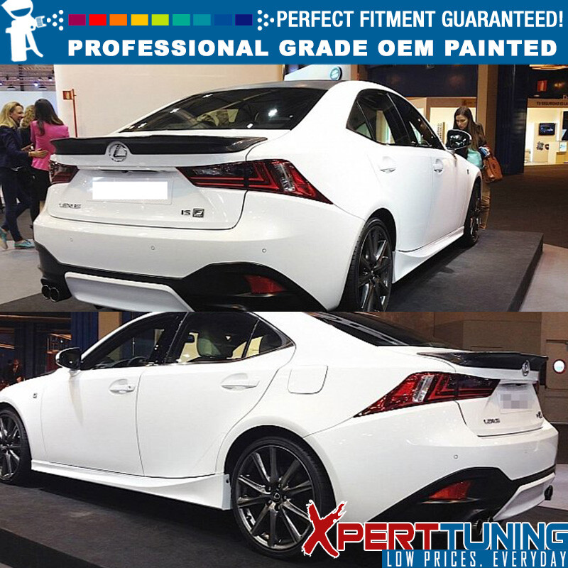 Fits 14-20 Lexus IS250 Trunk Spoiler Painted Color Available | eBay